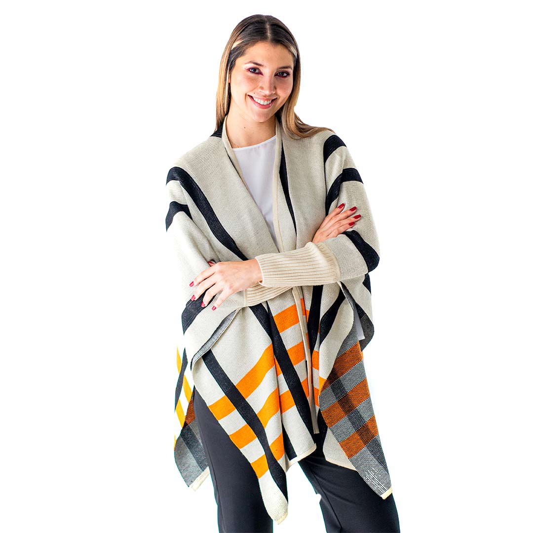 Ruana mujer con diseño Tienda en linea LyH